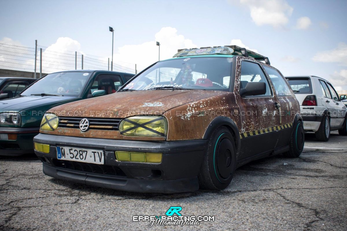 Jonathan y su peculiar Golf Mk3 orientado al estilo Rat - ErreKRacing